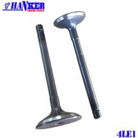 China 4 Stroke Isuzu 4LE1 Diesel Intake Valve Top Mounted Wear Resistance for sale