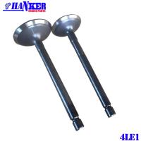 China 4 Stroke Isuzu 4LE1 Diesel Intake Valve Top Mounted Wear Resistance for sale