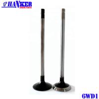 China Corrosion Resistant Engine Intake Valve For Isuzu 6WD1 Metal Exhaust for sale