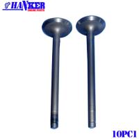 China Stainless Steel Inlet Isuzu Exhaust Valve For Industrial 10PC1 for sale