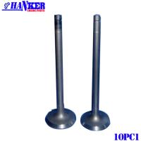 China Stainless Steel Inlet Isuzu Exhaust Valve For Industrial 10PC1 for sale