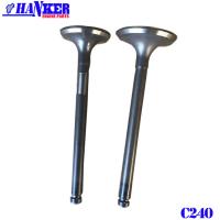 China Car Engine Intake Valve Exhaust General Engineering Valves isuzu C240 for sale