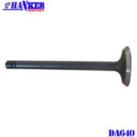 China Mild Steel Diesel Engine Valve Isuzu DA640 Intake Valve for sale