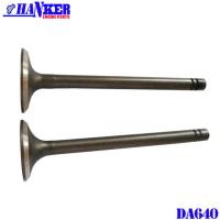 China Mild Steel Diesel Engine Valve Isuzu DA640 Intake Valve for sale