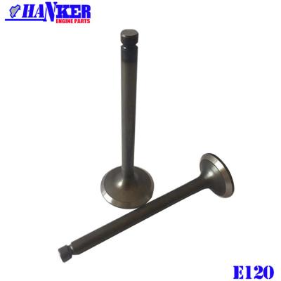 China Silichrome Steel Engine Auto Parts Exhaust Valve Isuzu E120 Intake Valve for sale
