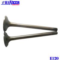 China Silichrome Steel Engine Auto Parts Exhaust Valve Isuzu E120 Intake Valve for sale