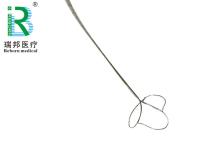 China Blue White Zero Tip Nitinol Stone Basket , Retrieval Kidney Stone Basket for sale