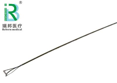 China Medical Stone Retrieval Basket Zero Tip Nitinol Tipless Remove Blue And White for sale
