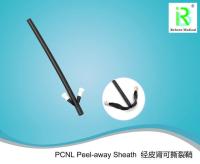 China PCNL Peel Away Sheath Peelable Introducer Black F20 F22 F24 Optional Size for sale