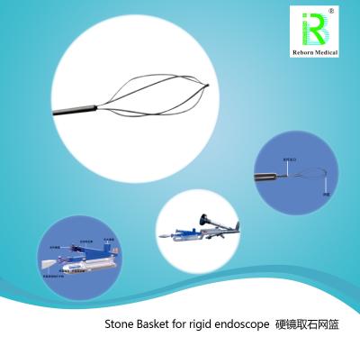 China Disposable Stone Retrieval Basket Three Or Four Wires for sale