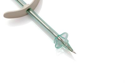 China Hospital Chrysanthemum Head Suprapubic Cystostomy Catheter Red Colour F18 for sale