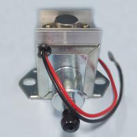 China 12v Universal Metal Solid Straight Train Electric Fuel Pump 02a Low Voltage Car Suitable For Mazda Toyota for sale