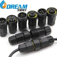 China Factory M20 LED Screen Outdoor Lighting Thread Docking UL Waterproof Connector for sale