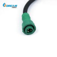 China Waterproof M12 M16 M18 M20 Connector 3 Pin 3 Core IP65 IP67 IP68 Male Female Plug LED for sale
