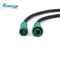 China Waterproof M12 M16 M18 M20 Connector 3 Pin 3 Core IP65 IP67 IP68 Male Female Plug LED for sale