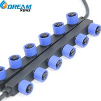 China F Type 1 Male to 2 3 4 Female Head Splitter 2pin 1.0 Square Male Female Connector for Automotive for sale