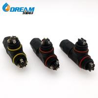 China IP68 TUV Certified 3-Way M20 Waterproof Connector For LED Lighting Cable Range for sale