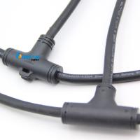China 3 Way Waterproof T-Type Electrical Connector IP67 Cable Tee Connector for sale