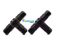 China Led Lighting Assembly ROHS Waterpoof Nylon Solderless Screw Terminal Connector  T Shaped Connector for sale