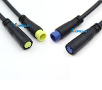 China Customized M8 6pin IP65 E Bike Accessories Cable Wire Connector for sale