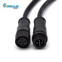 China IP67 Waterproof Cable  250V 5A M16 5 Wire Waterproof Cable Connector for sale