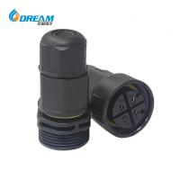 China M16 Series Assembly Connector Waterproof Electrical 4Pin High Power Connector Socket for sale