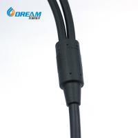 China Male/Female M8 Mini Waterproof Connector Electric Plugs With 1in 2 3 4 5 6 Out Wires for sale