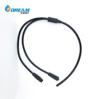 China Male/Female M8 Mini Waterproof Connector Electric Plugs With 1in 2 3 4 5 6 Out Wires for sale