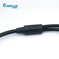 China Male/Female M8 Mini Waterproof Connector Electric Plugs With 1in 2 3 4 5 6 Out Wires for sale