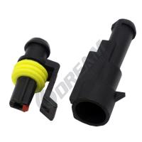 China Electrical Wire Waterproof Automotive Connector Car Connector 4-Hole Plug Kits for sale