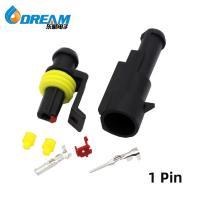 China Electrical Wire Waterproof Automotive Connector Car Connector 4-Hole Plug Kits for sale