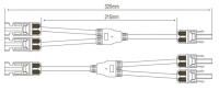 China Solar Panel Connector Cable For MC4 Y Branch Connector Parallel Extension Cable. for sale