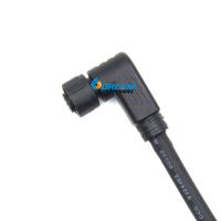 China Waterproof Tread Screw M12 Connector For Front Panel Mounting In 60V Voltage Range for sale