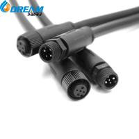 China NEW M Series Connector M12 Connector Power Cable Male Female Electrical Connector for sale