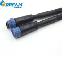 China Male Pin Diameter 1.5mm Waterproof Connector for IP68 LED Lighting Outdoor Cable CE UL for sale