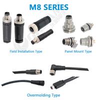 China M23 M40 Connector Receptacle Round Plug Connectors 6pin 8pin 9 Pin 12pin 17pin 19pin for sale
