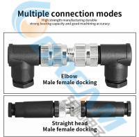 China M23 M40 Connector Receptacle Round Plug Connectors 6pin 8pin 9 Pin 12pin 17pin 19pin for sale