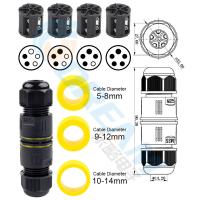 China Waterproof Swivel Electrical Connector 2 3 4 Pin for Male/Female in Harsh Environments for sale