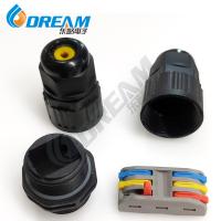 China 3 Pin Electrical Cable Wire Connector Ip68 Waterproof For Outdoor Junction Box for sale