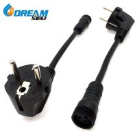 China PA66 Waterproof Connector 3 4 5 Pin Male Female LED Light Connector for Outdoor for sale