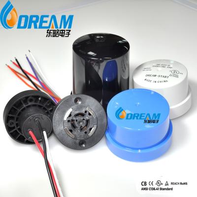 China 3 Pin 5 Pin 7 Pin Nema Photocell Sensor Electronic Photocontrol for Street Light Socket for sale