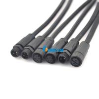 China LED patio light waterproof connector with extension cable for sale