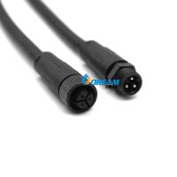 China LED patio light waterproof connector with extension cable for sale
