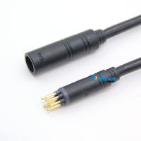 China DREAM START 9-Pin EBike Bicycle Female To Male Connector Motor Extension Cable for sale