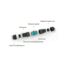 China IP68 3 PIN WATERPROOF NYLON CABLE GLAND M20 QUICK INSTALLATION CABLE FIXING SEAL CONNECTOR FOR BOX ELECTRICAL EQUIPMENT for sale