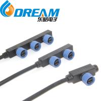 China 8 Years Factory M15 2 3 4 5 6-Pin Led Street Light Led Module Waterproof Cable F-Type Y Connector For Led Module for sale