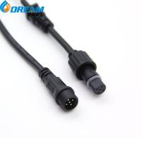 China 2Pin 3Pin 4Pin LED Connector Cable Waterproof IP67 Male Female Jack Waterproof Extension Cables for sale