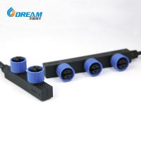 China M15 F Type Cable Conneector Set Parallel IP68 Waterproof Male Female 2/3Core Lighting Accessories for sale