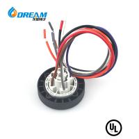 China 3PIN NEMA Power Connector for LED Street Lamp , 15A Electrical Ratings NEMA Socket for sale