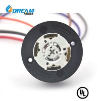 China 3PIN NEMA Power Connector for LED Street Lamp , 15A Electrical Ratings NEMA Socket for sale